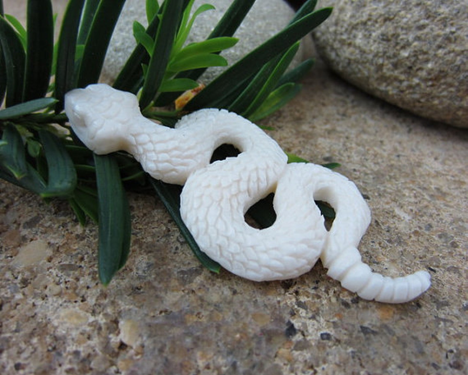 Excellent Snake Carving Handmade Items Jewelry Making | Etsy