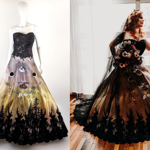 Wiccan Wedding Dress - Etsy