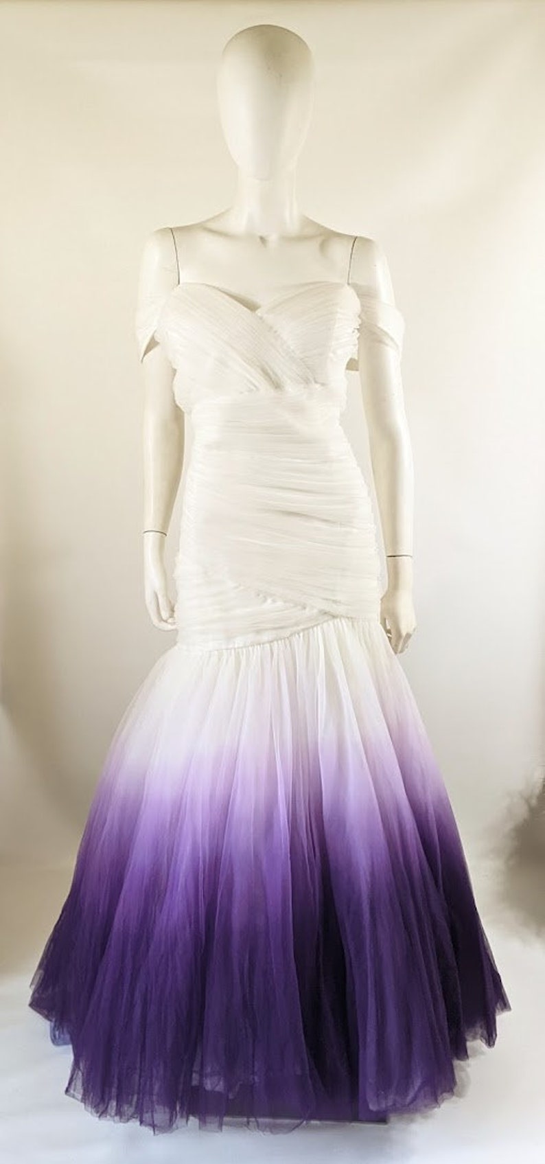 Swatch Testing: for Ombre Dip Dye Wedding Dresses - Etsy