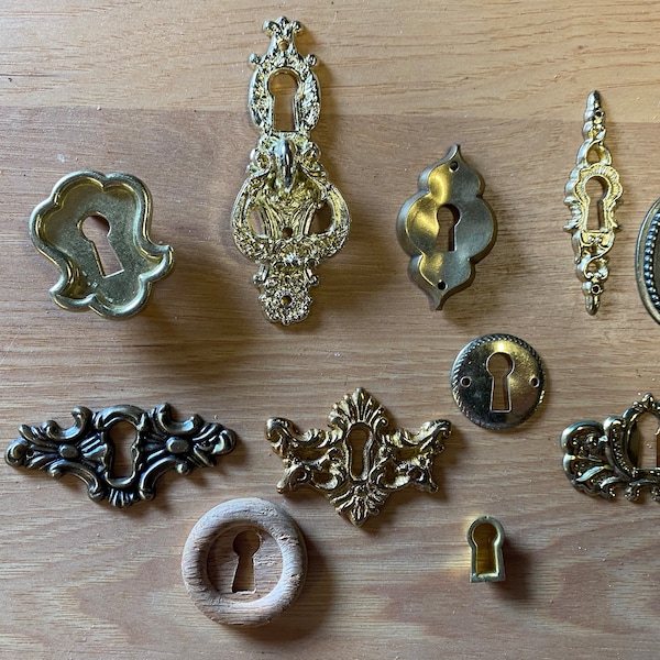 Antique Escutcheon - Etsy