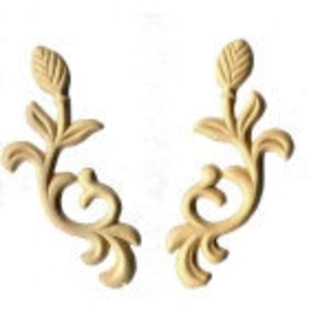 Flowers With Curved Stems pair - Etsy