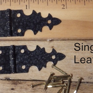 Humidor or Jewelry Box Hinges OR Hasps Black - Etsy