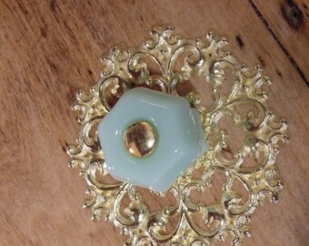 Round brass plate | Etsy