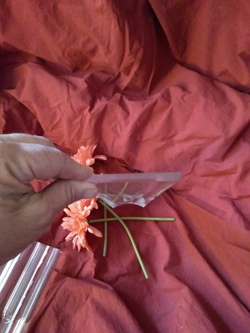 Tall Sleek Acrylic Lucite Statue Oblique Signed Larry Little - Etsy