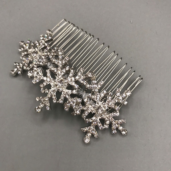 Snowflake Hair Piece - Etsy
