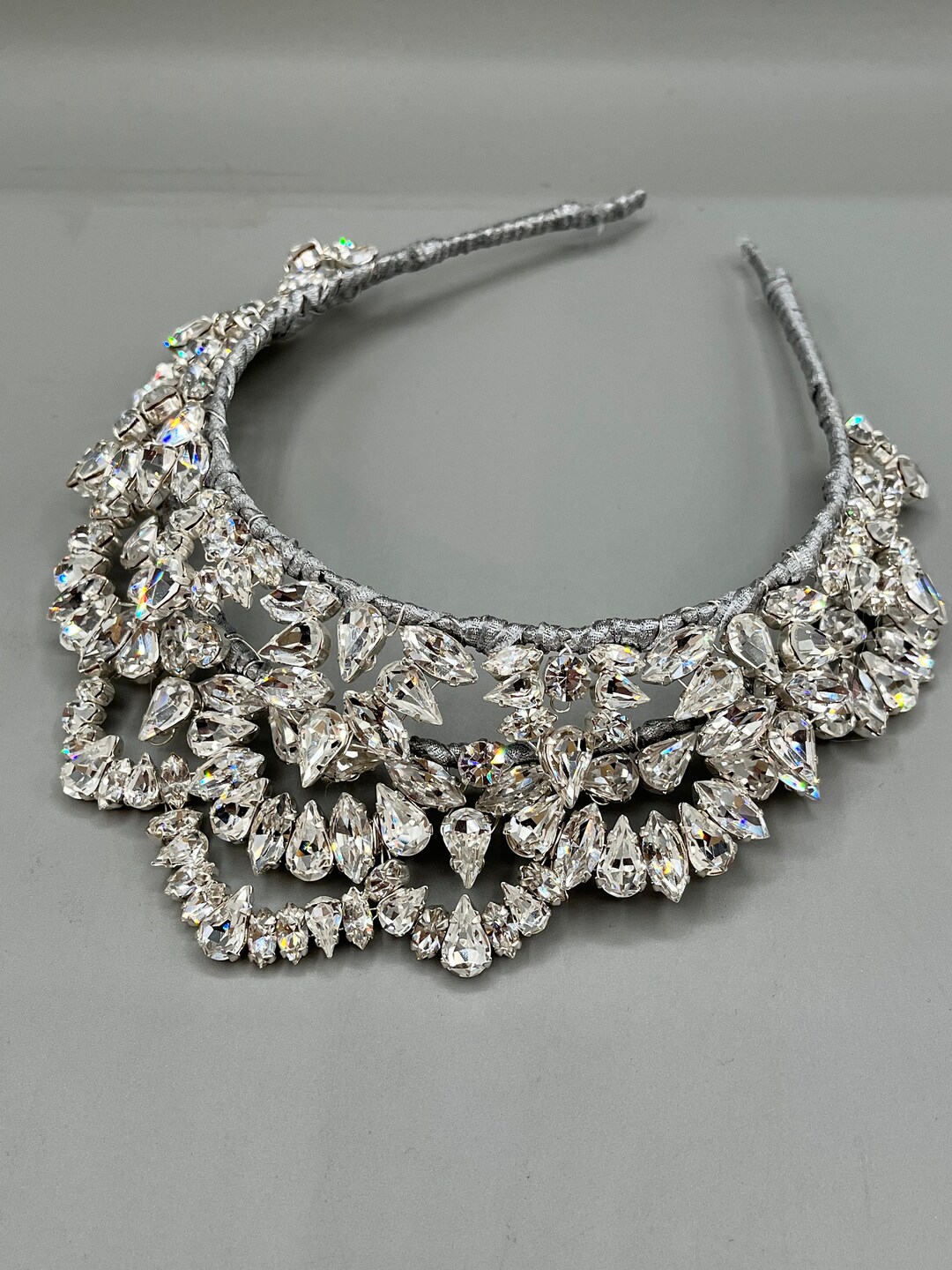 Art Deco Crown Tiara, Antique Designed, Stunning Tiara, Unique ...