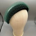 Green Birdcage Fascinator Padded Headband, Races Headpiece, Mother of ...