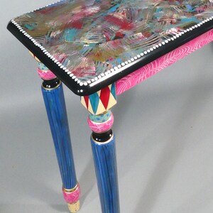 S || Long Hall Table | Hand-painted | 47x14x30h | as Shown or Custom ...