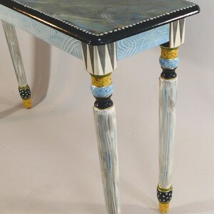 S Long Hall Table Hand-painted 47x14x30h as Shown or Custom Colors - Etsy