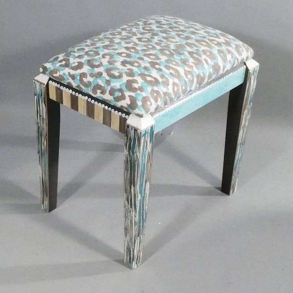 Leopard Bench - Etsy
