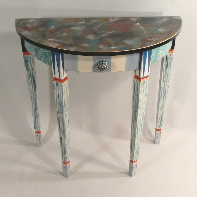Demilune Table - Etsy