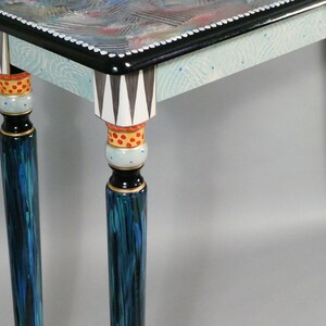S || Long Hall Table | Hand-painted | 47x14x30h | as Shown or Custom ...