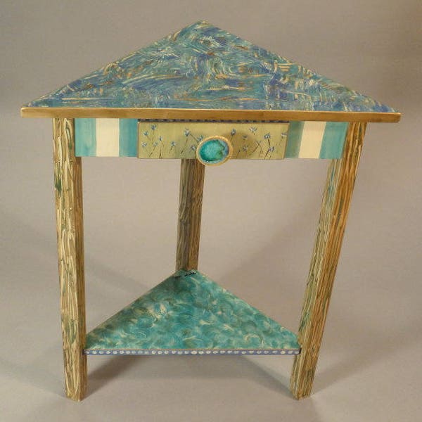 Corner Table - Etsy