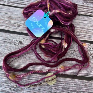 Twist Mini Sustainable Fiber Skein Upcycled Weaving Art Yarn Bundle ...