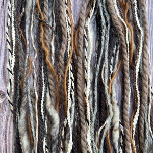 Aspen Sustainable Art Yarn Bundle & Upcycled Weaving Fiber Pack Fiber ...