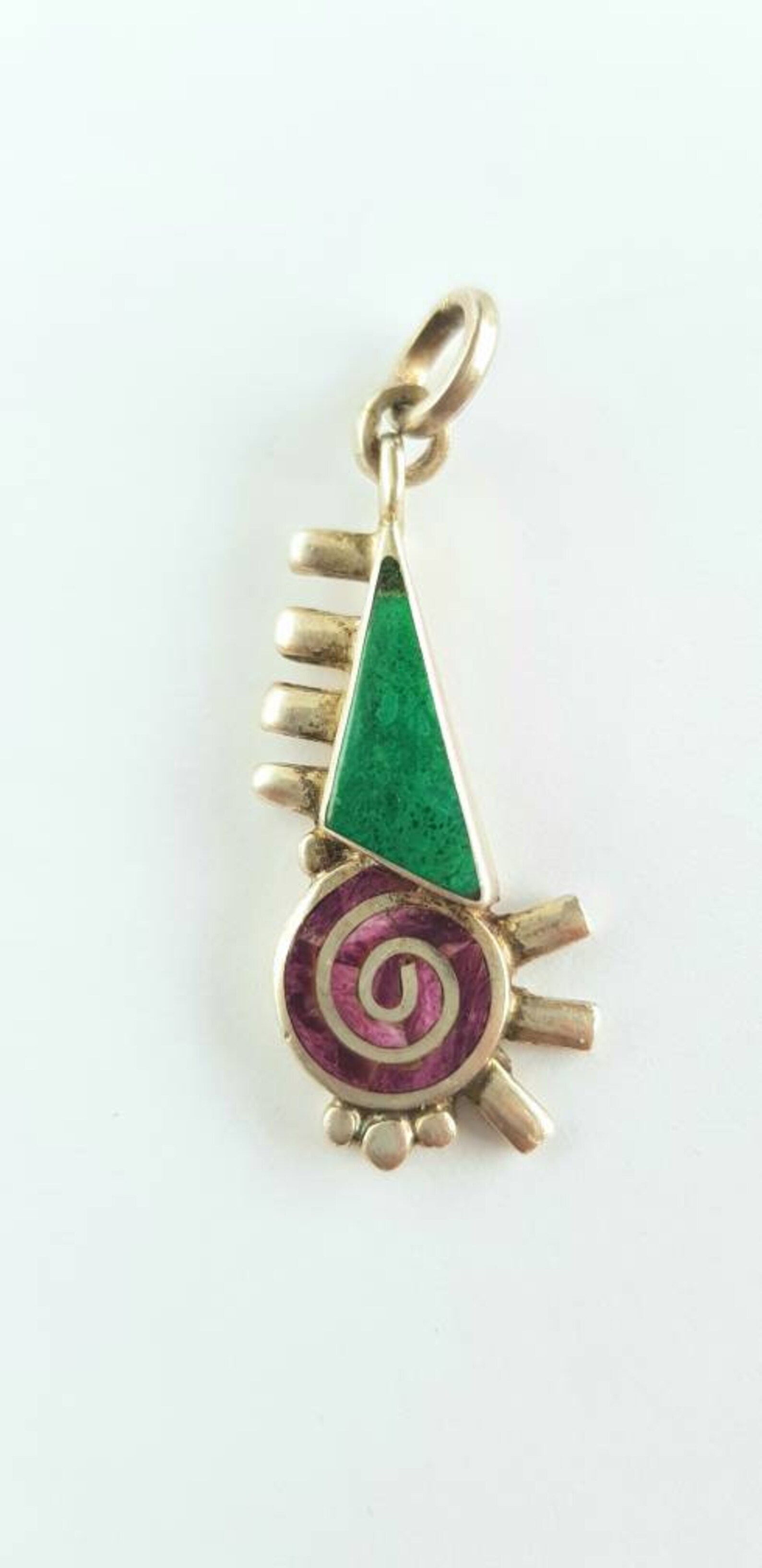 Turquoise Pendant / Pachamama Pendant / Peruvian Jewellery / - Etsy