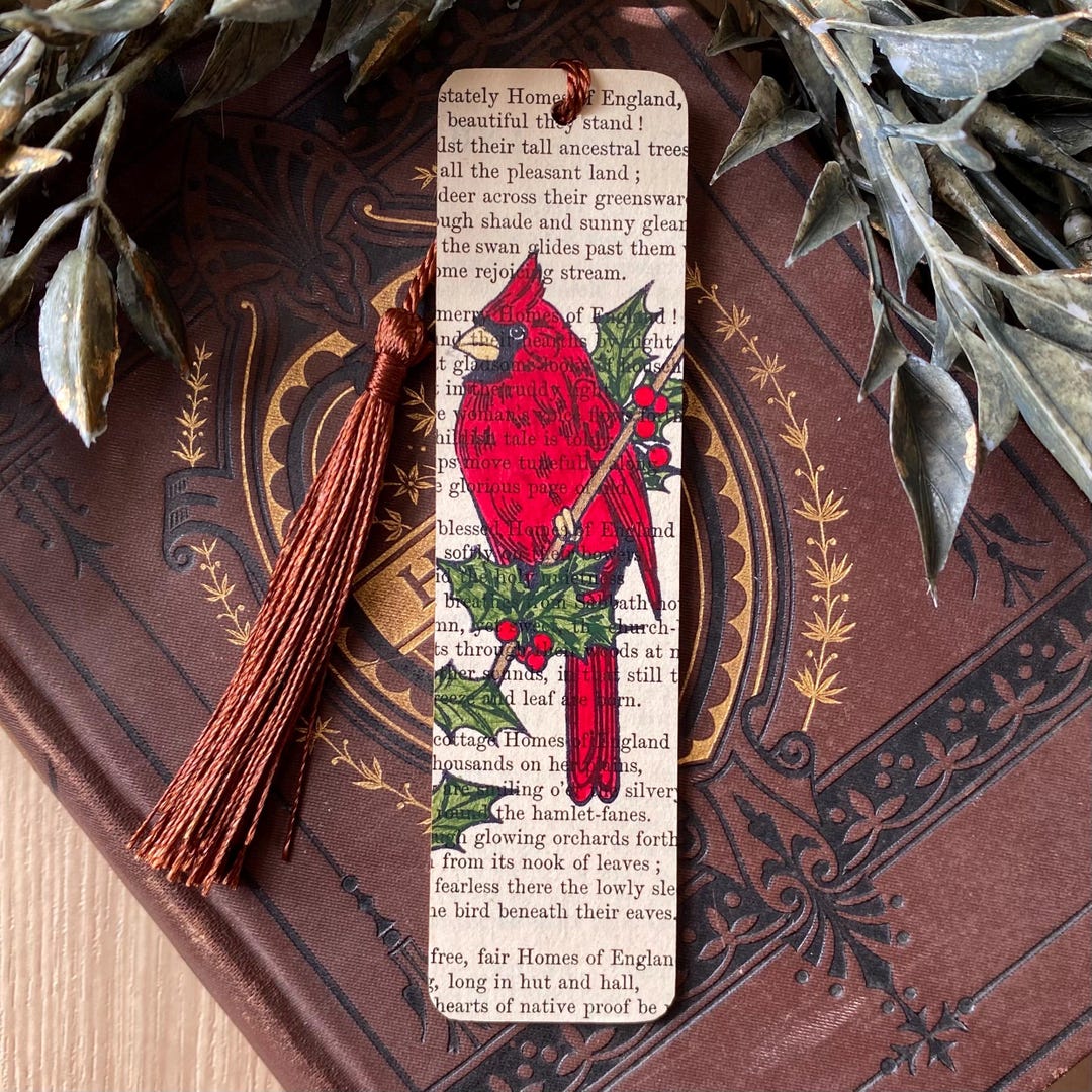 Cardinal Bookmark, Witch Bookmark, Bookmark, Phases of the Moon, Witchy ...