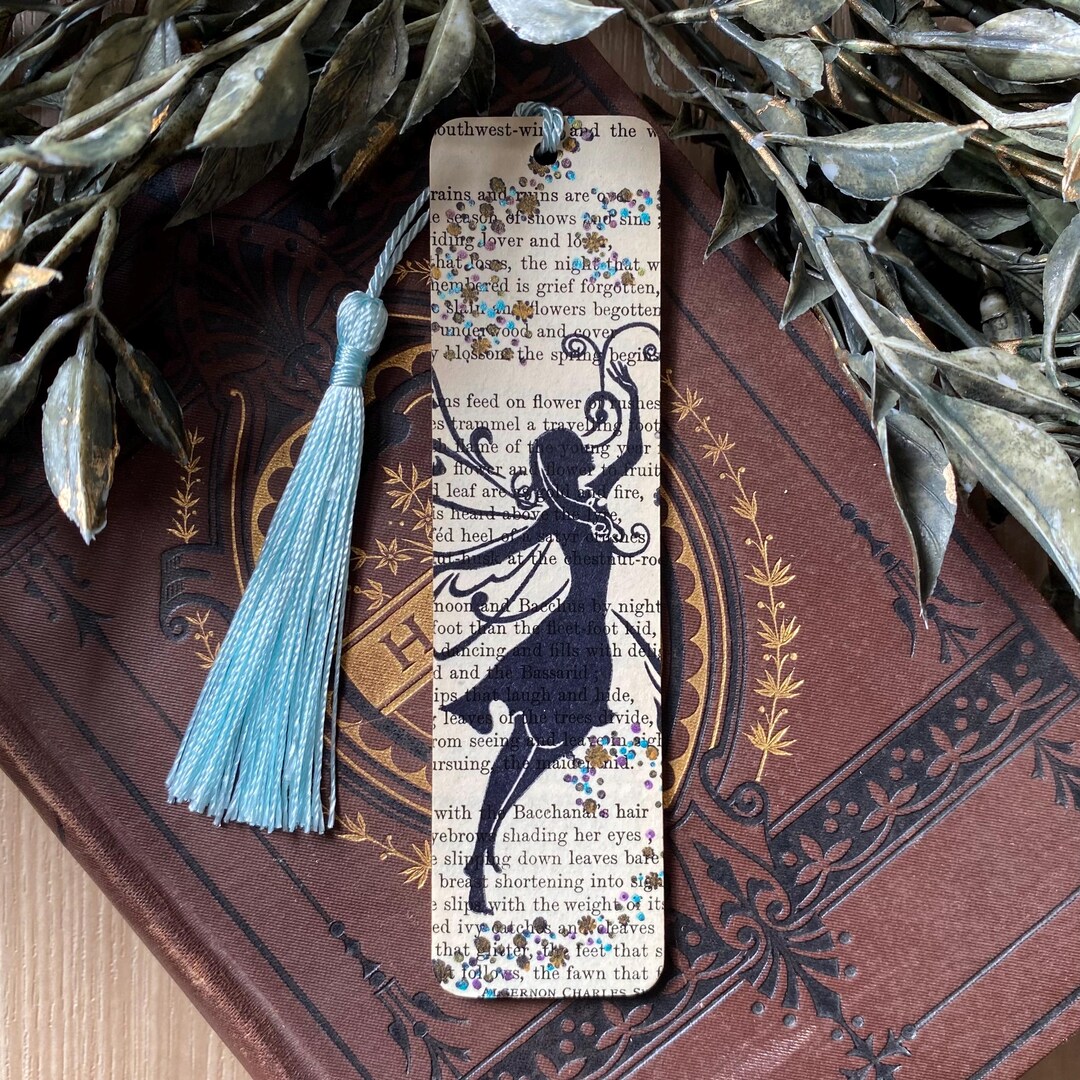 Faerie Dance Bookmark, Witch Bookmark, Bookmark, Phases of the Moon ...