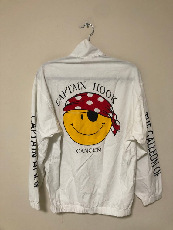Vintage Cancun Mexico Beach Smiley Face Captain Hook … - Gem
