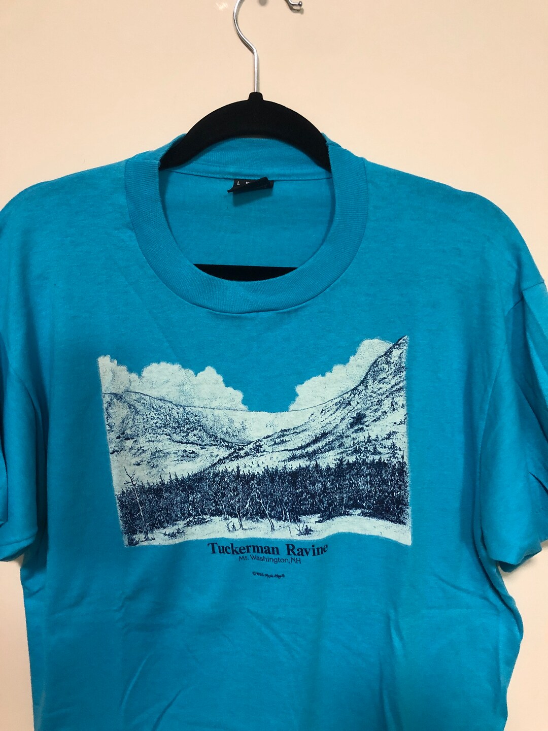 Vintage 80s White Mountains Tuckerman Ravine Tshirt - Etsy
