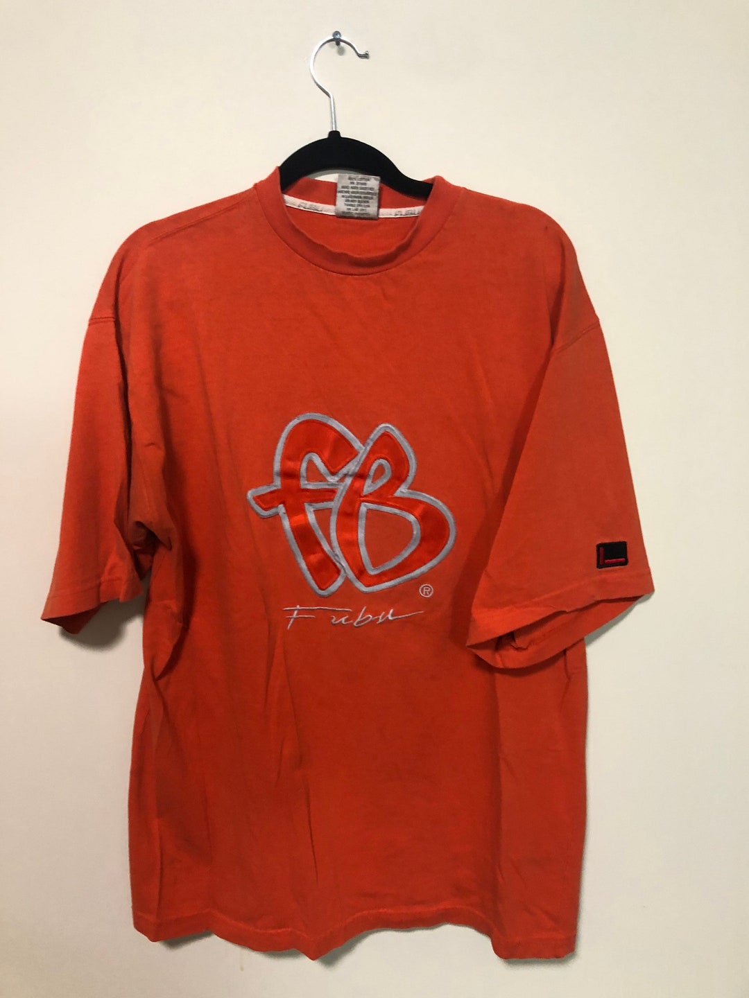Vintage FUBU Original 90s Embroidered Tshirt - Etsy