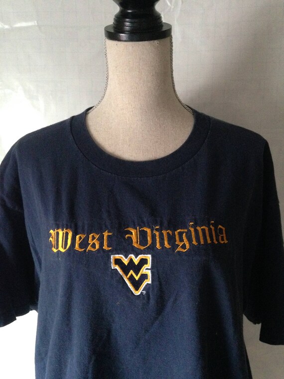 Vintage West Virginia University Mountaineers 90s Tsh… - Gem
