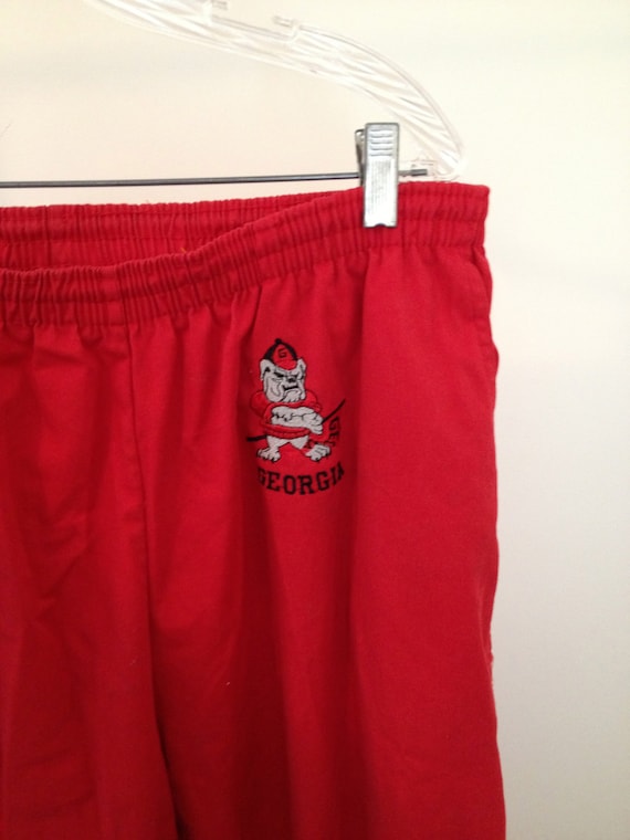 Vintage Georgia University Red Pants - Gem