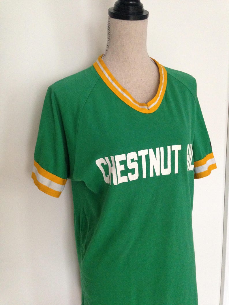 RARE Vintage Chestnut Hill Boston Ringer #12 Baseball/softball 80s ...