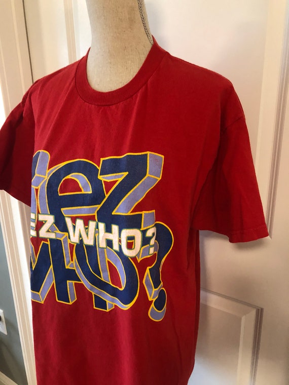 Vintage Gez Who Guess Who late 80s T-shirt - Gem