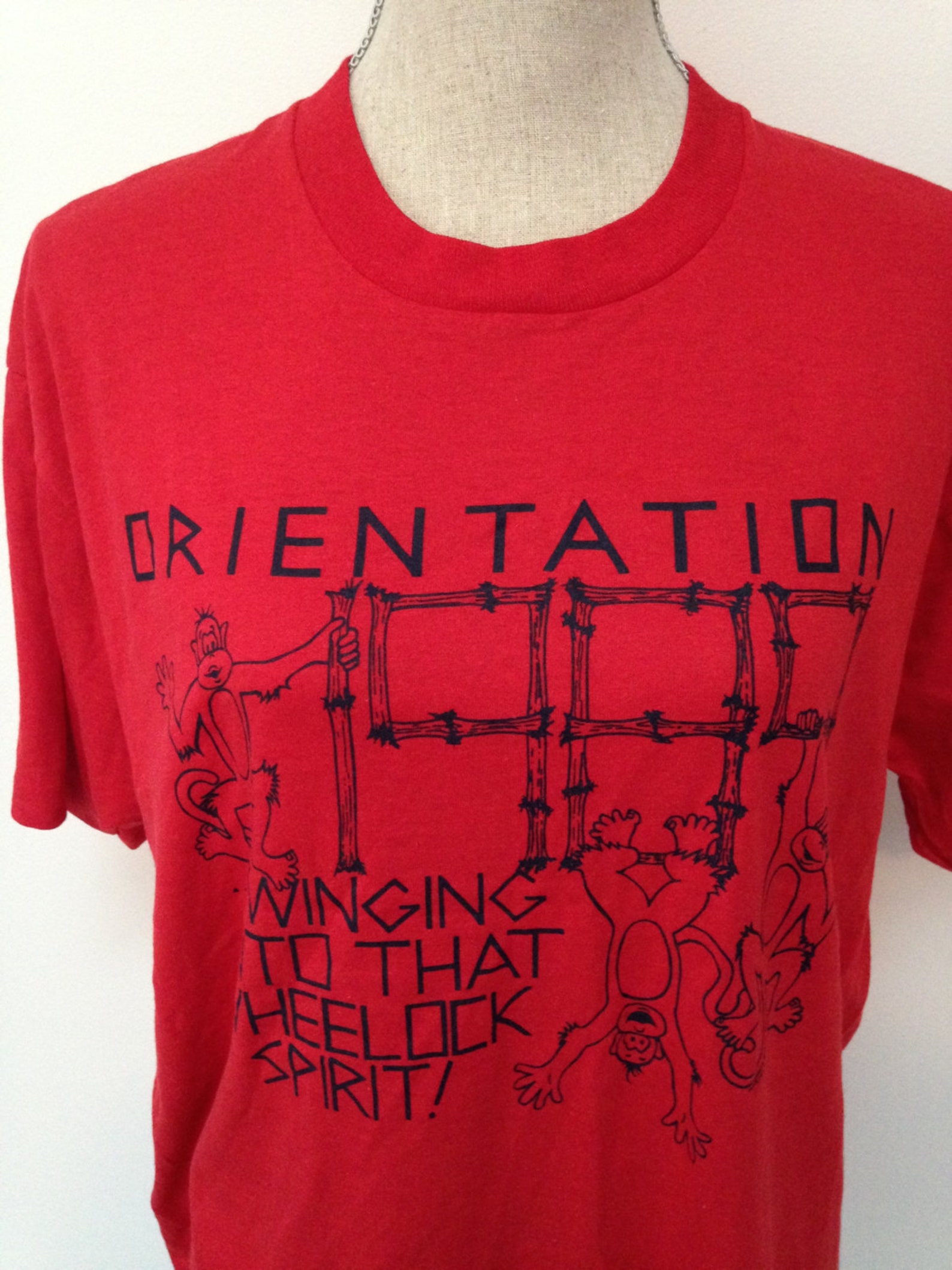 Vintage Wheelock College Orientation Tshirt - Etsy