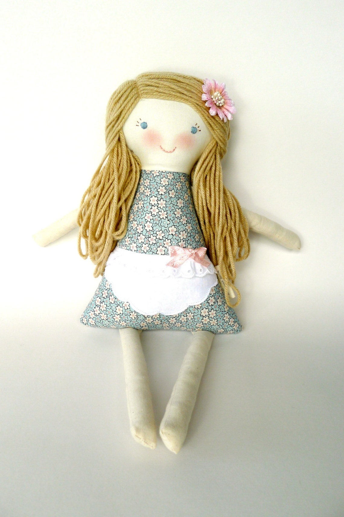 Personalized Rag Doll Cloth Waldorf Doll OOAK Arabella - Etsy