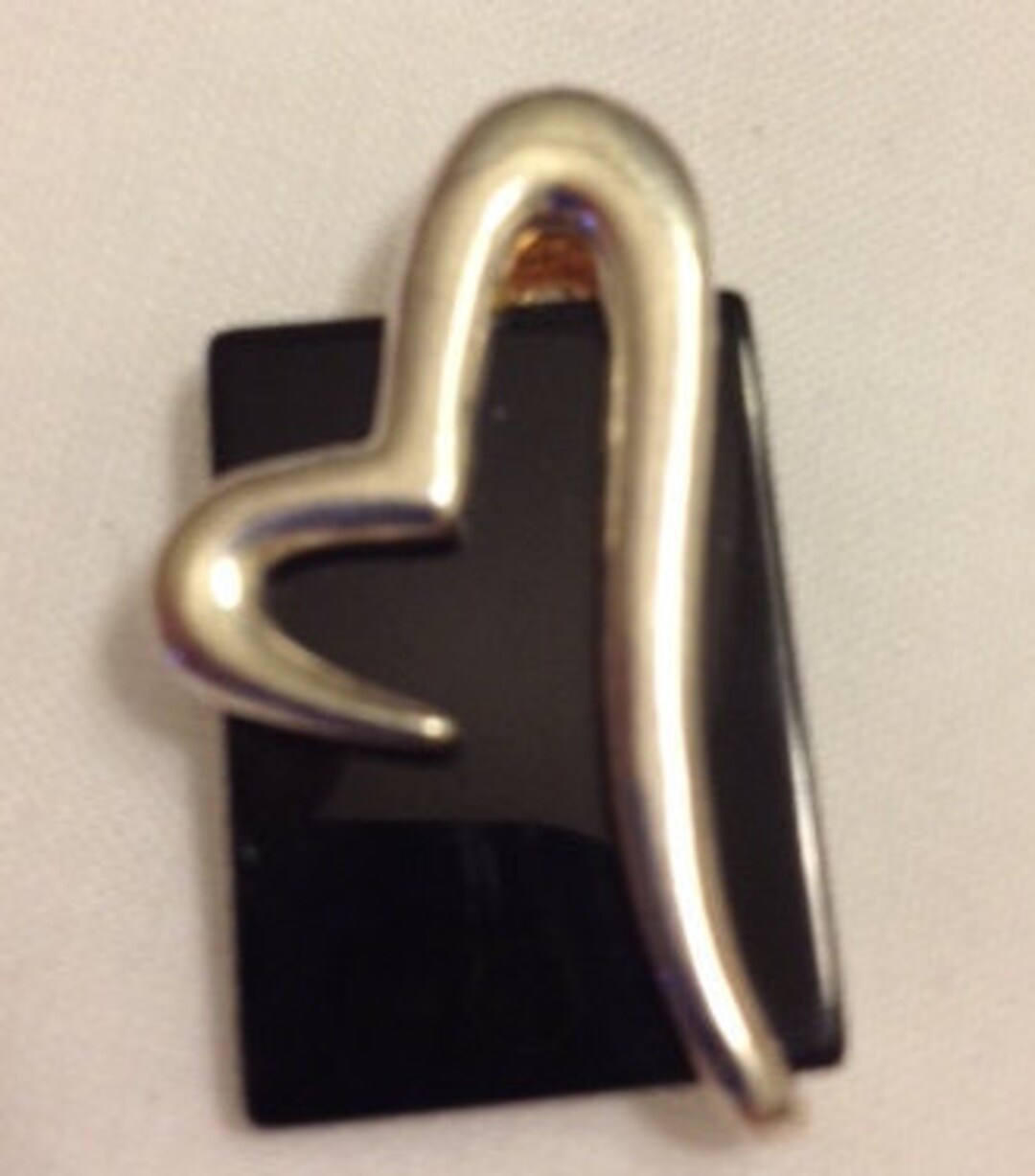 Sale Sterling Silver Abstract Heart Pendant - Etsy Canada