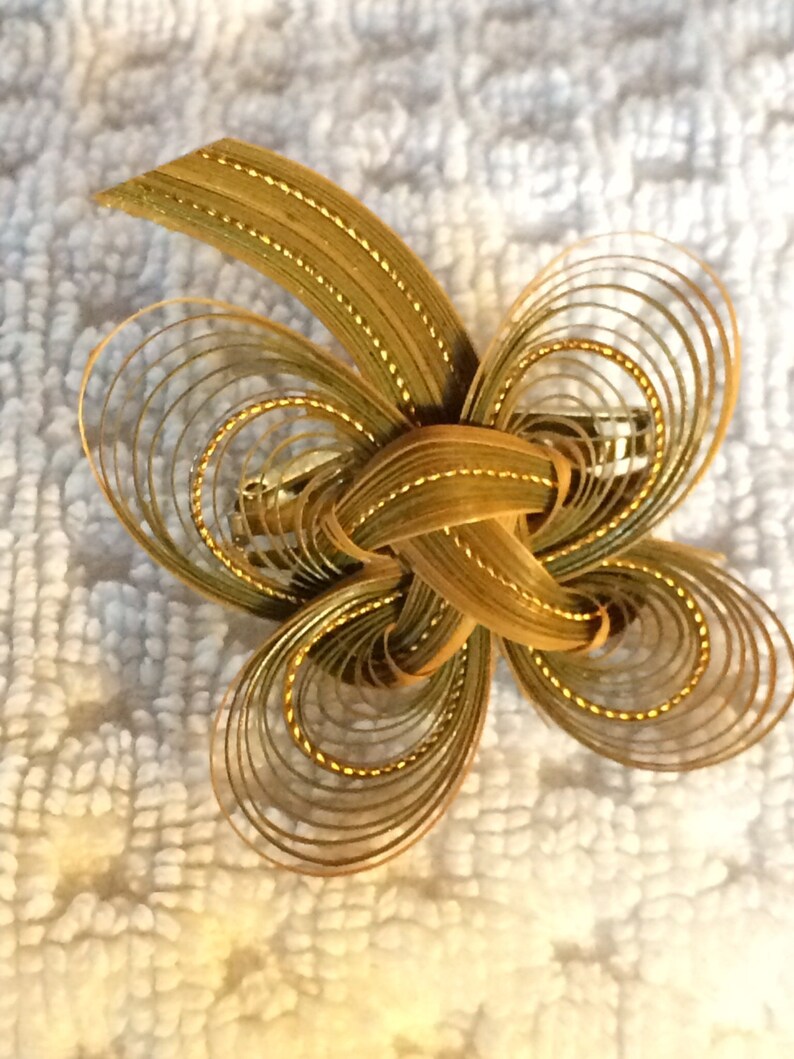 Vintage Handmade 4 Leaf Clover Pinch Clasp Tie Clip - Etsy