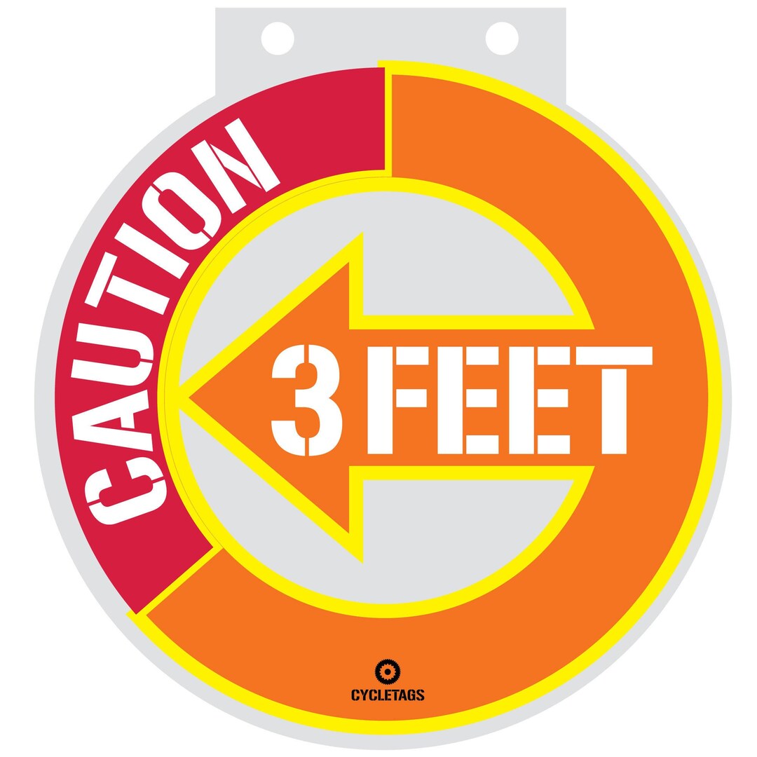 3 Feet Bicycle Saftey Cycle Tag A Colorful Bicycle Plate - Etsy