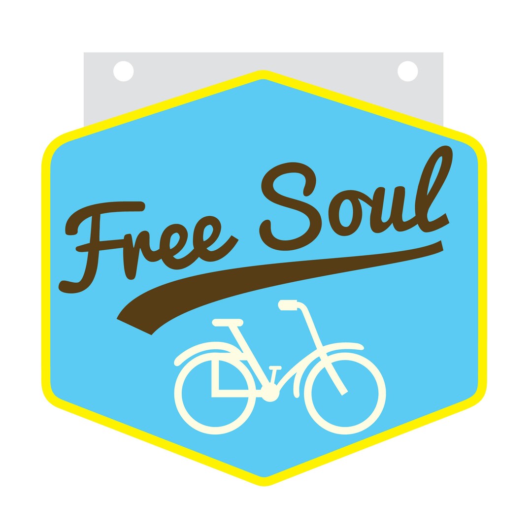 Free Soul Cycle Tag - for Scooters, Bicycles, a Colorful Sign That ...