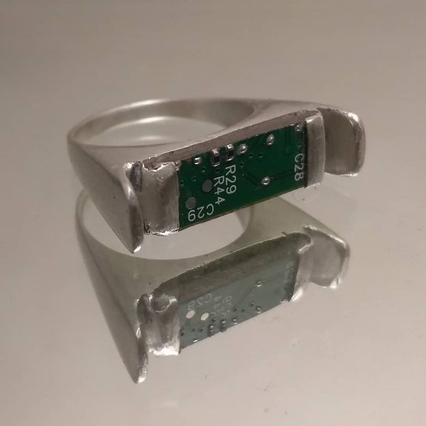 Circuit Board Ring - Etsy
