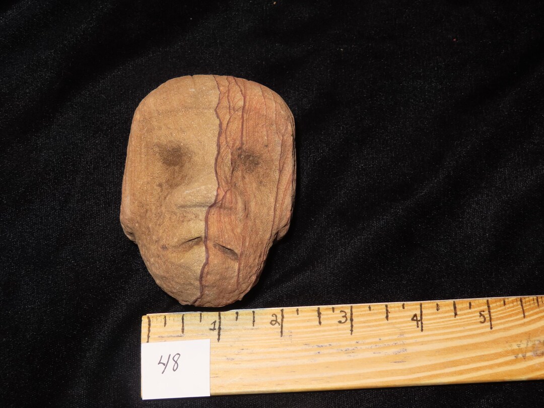 Human Head Effigy Hardstone Tool Arrowhead - Etsy