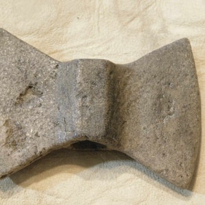 Granite Bowtie Bannerstone Indian Artifact Relic Hard Stone Tool ...