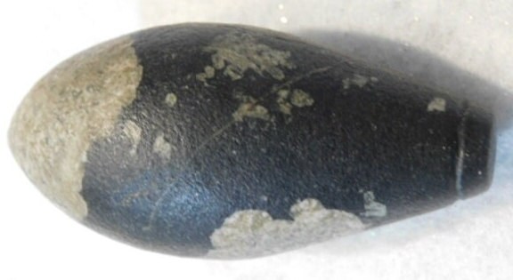 Porphyry Grooved Plummet Indian Artifact Relic Hardstone Tool Arrowhead