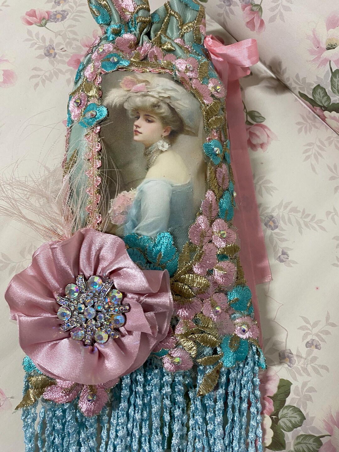 Rococo Style Soap Sachet/keepsake Sack - Etsy