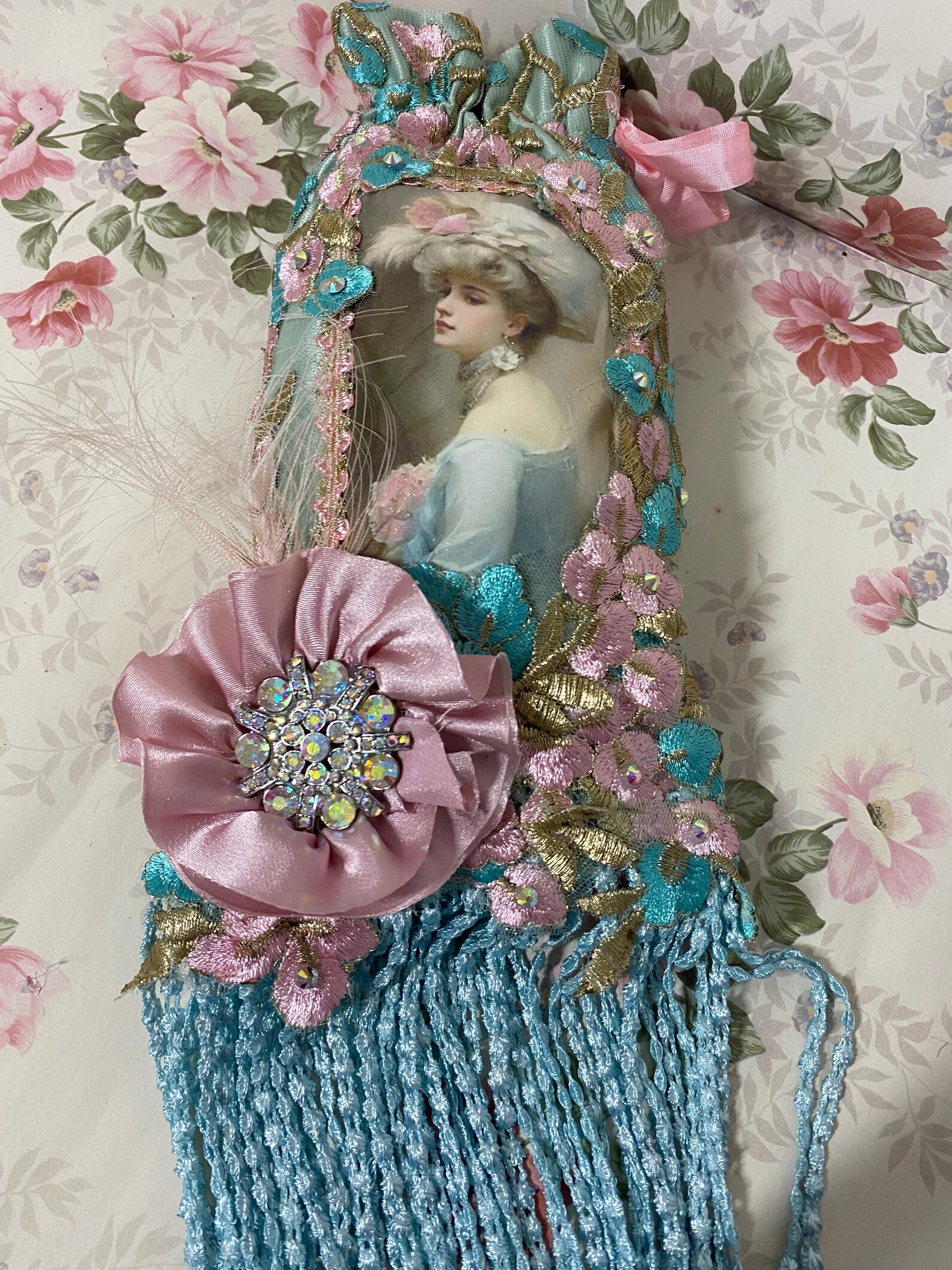 Rococo Style Soap Sachet/keepsake Sack - Etsy