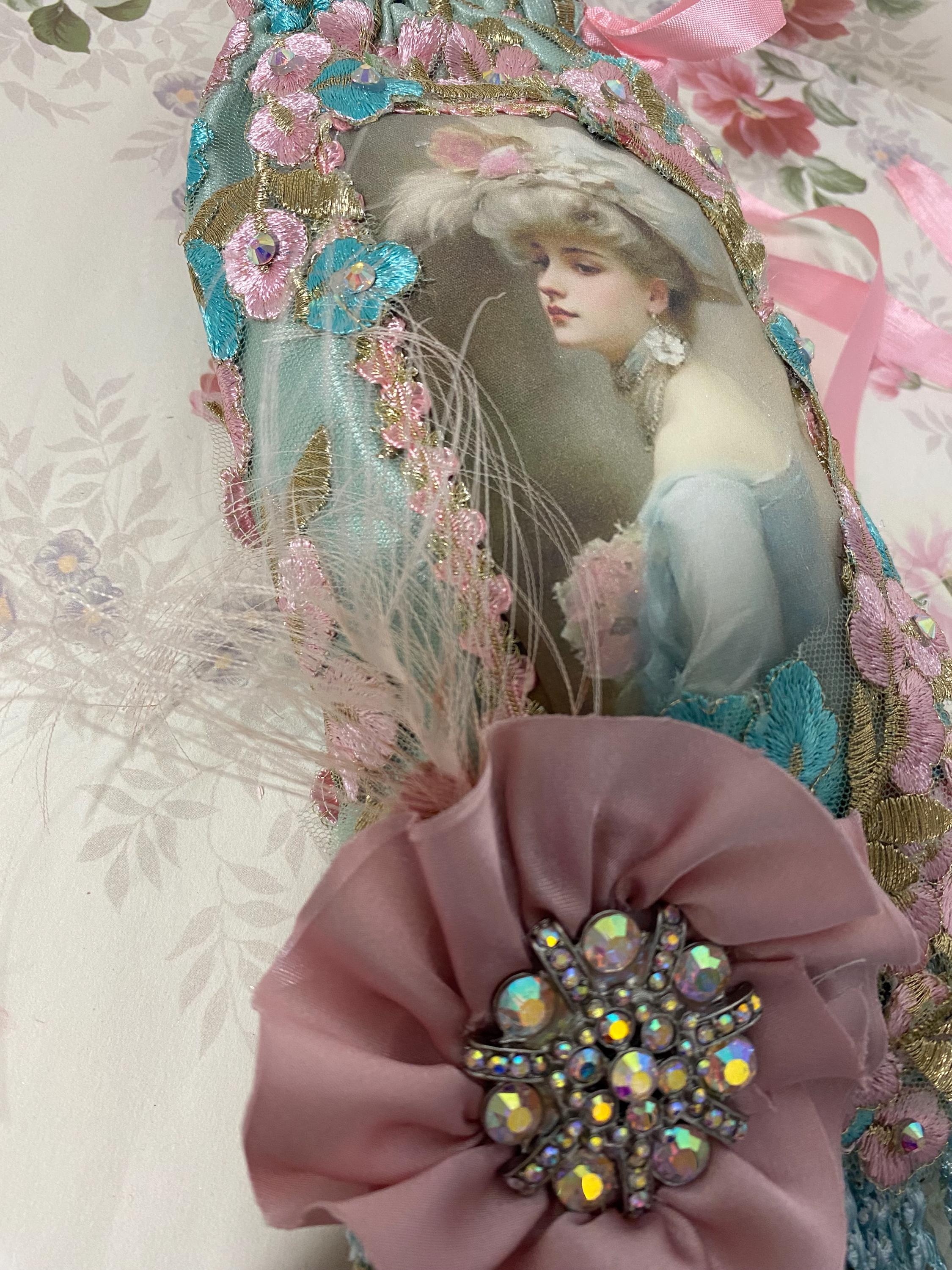 Rococo Style Soap Sachet/keepsake Sack - Etsy