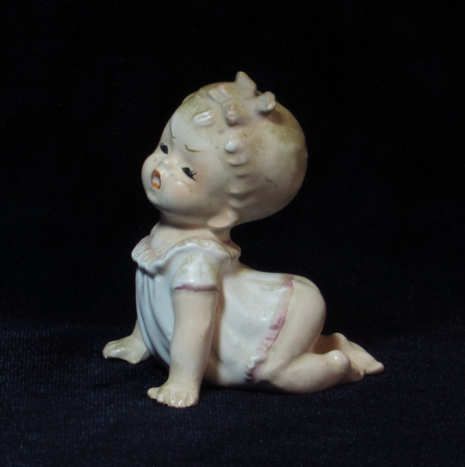 Crying Baby Angel Statue