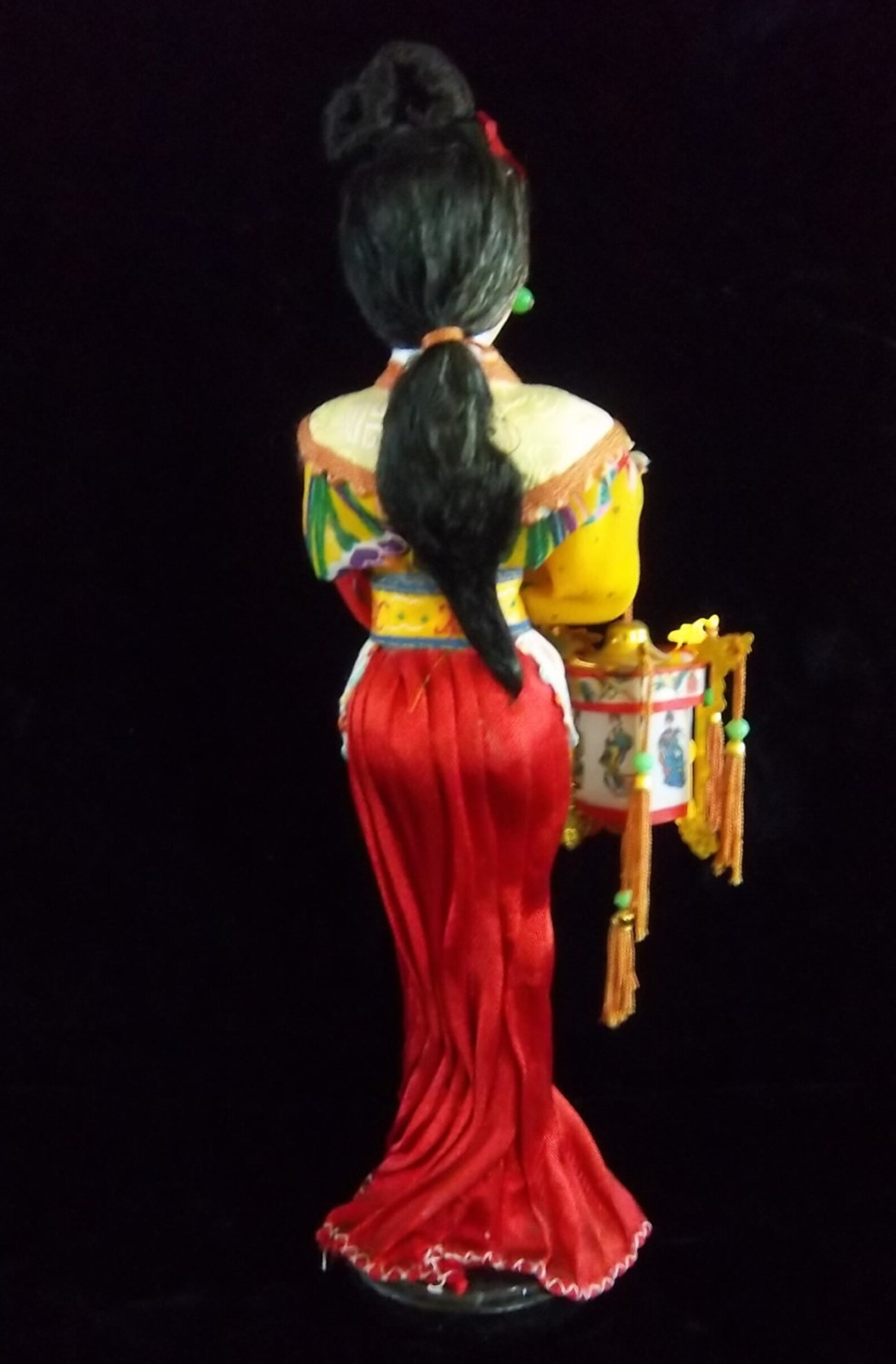 Gorgeous Alluring Blue Eyed Geisha Doll Figurine Holding a | Etsy