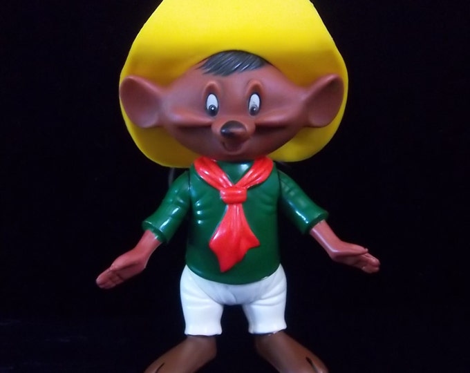 Mr Speedy Gonzales - Vintage 1960s - 1970s Toy Mouse - Hero - Warner ...