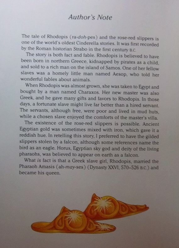 Pharaoh Egyptian Cinderella