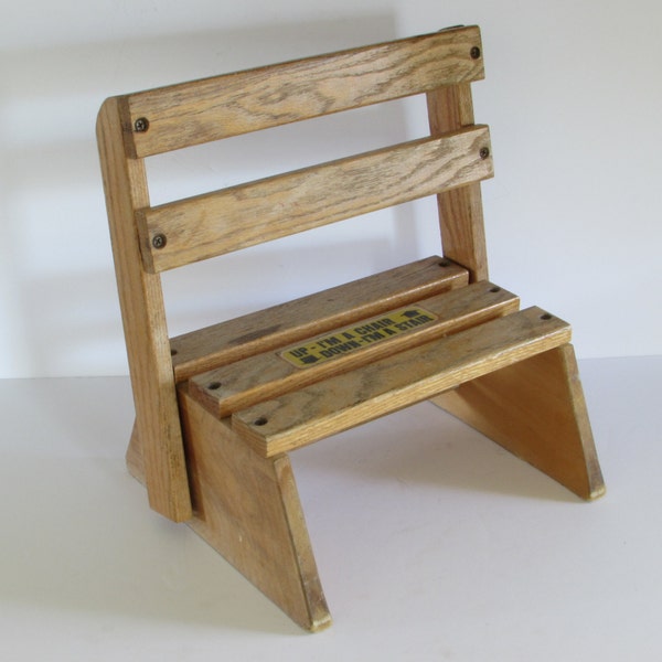 Childs Fold Down Step Stool - Etsy