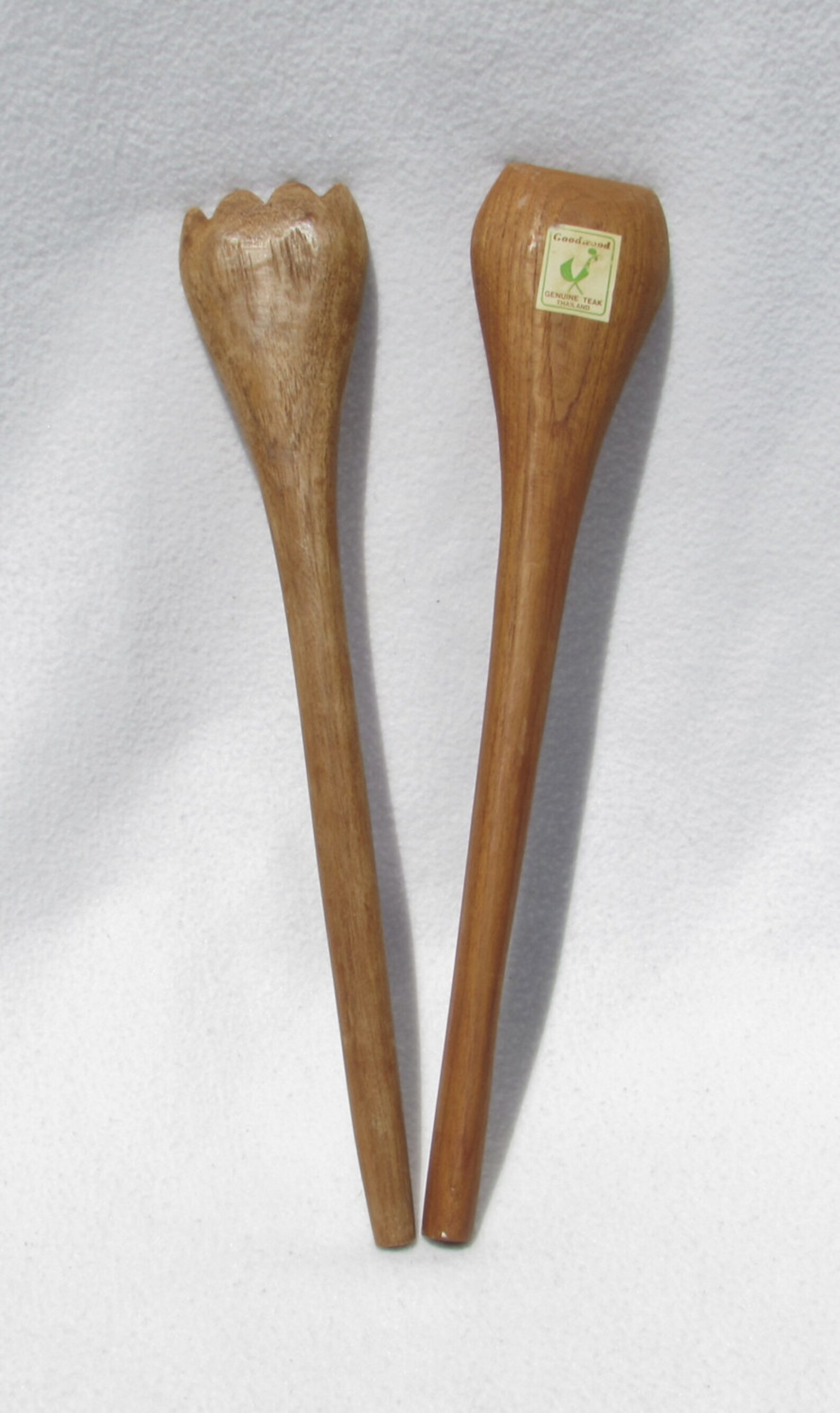 Goodwood Genuine Teak With Rooster Label Danish Modern Salad - Etsy