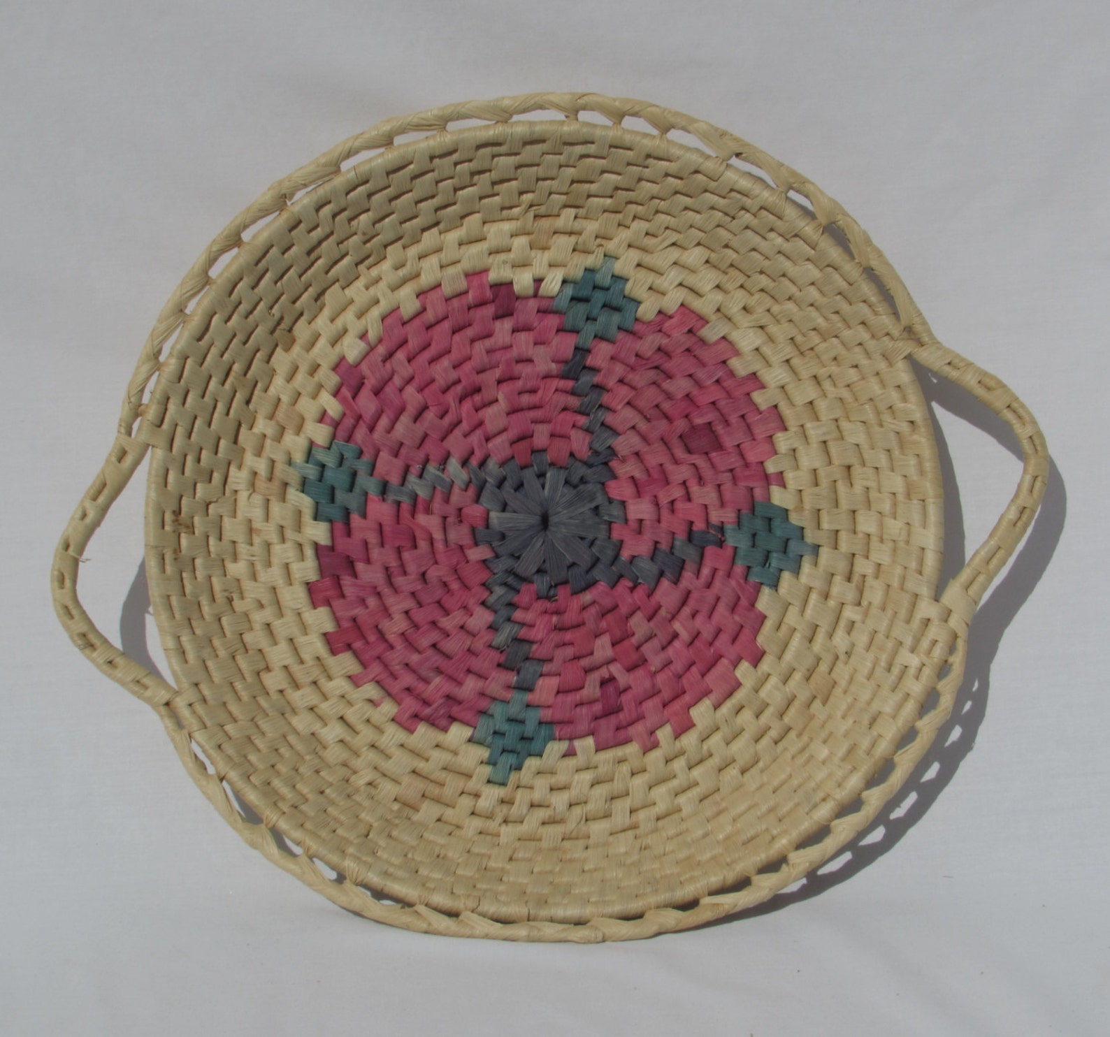 Large Colorful Cultural Tray Native American Server - Etsy