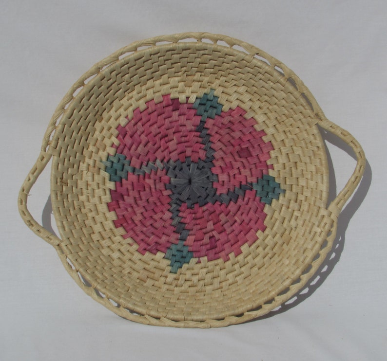 Large Colorful Cultural Tray Native American Server - Etsy